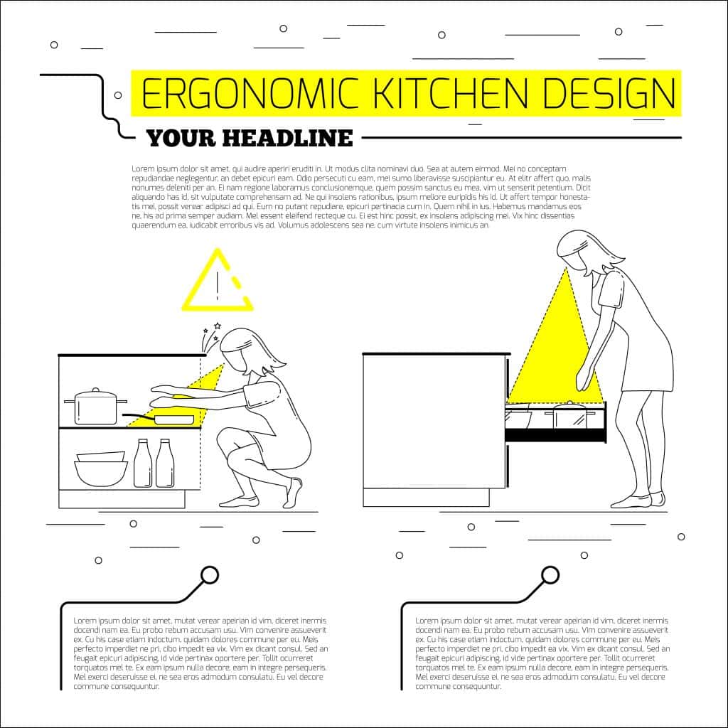 Smart Tips for Ergonomic Kitchen Design | HomeLane Blog