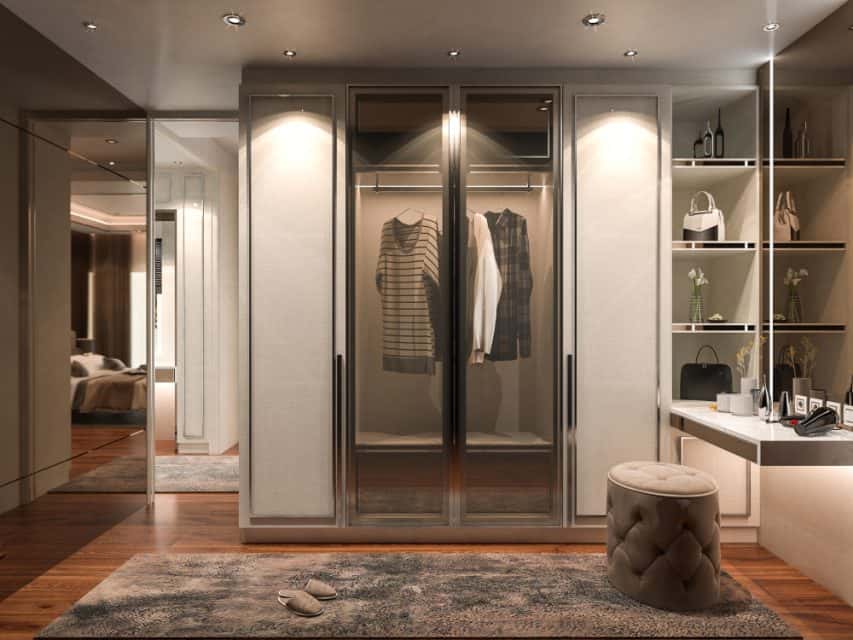 Walk In Wardrobe That Adds Beauty and Function