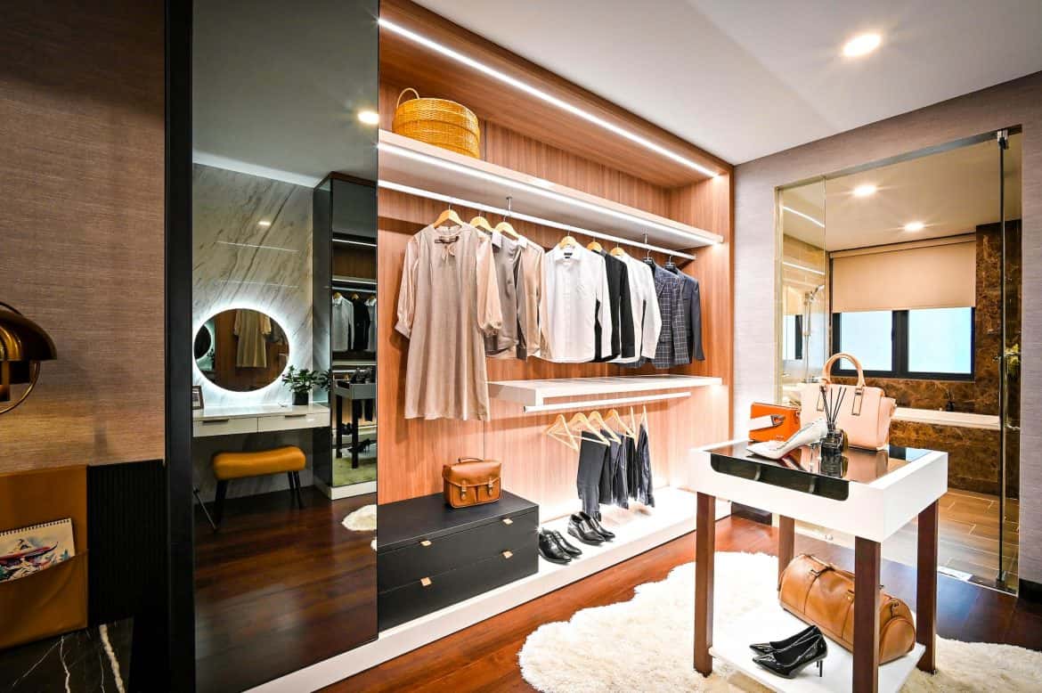 Stylish Dressing Room Ideas for a Well-Organised Wardrobe