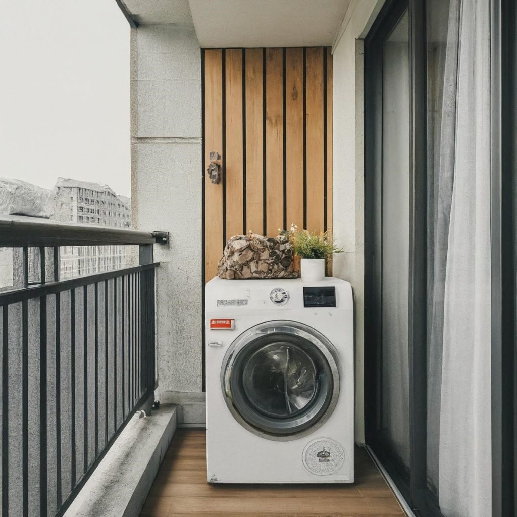 Laundry Room Design Ideas for Large Spaces and Small Dry Balconies
