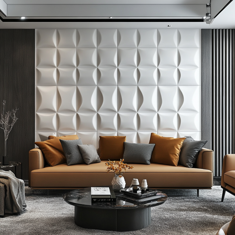 Timeless POP Wall Designs for Living Room Style and Texture