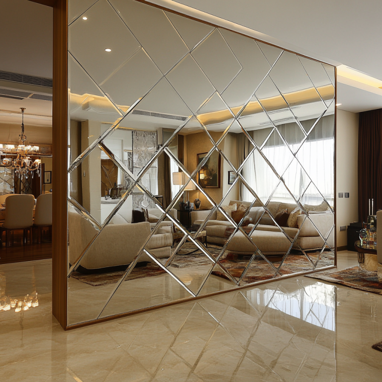 Modern glass wall panels for the home with stylish design ideas