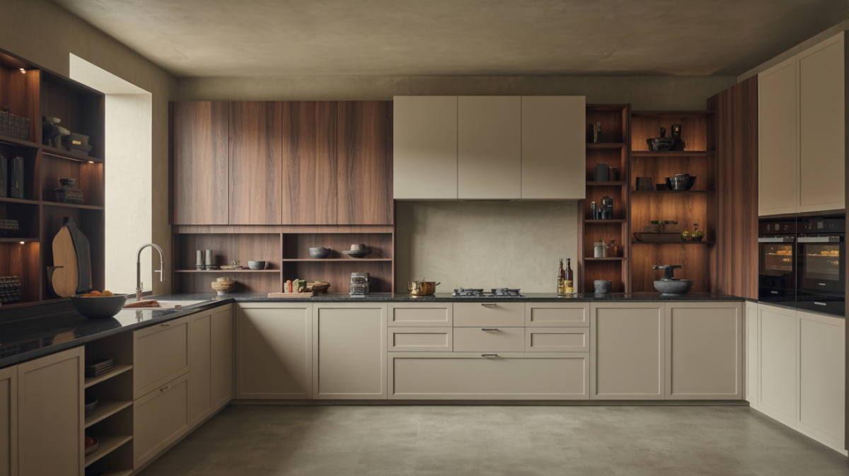 Kitchen Unit Design with Elegant Italian Touch for Modern Homes