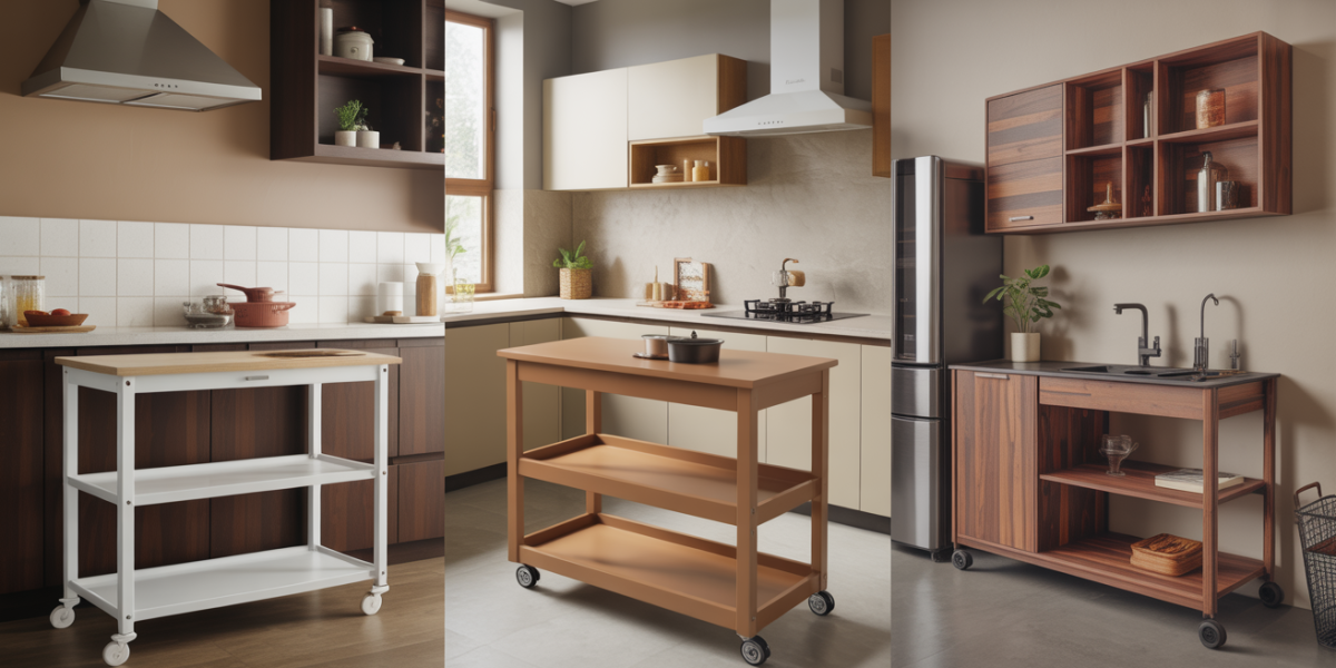 15+ Kitchen Trolley Designs That Add Style and Utility to Homes