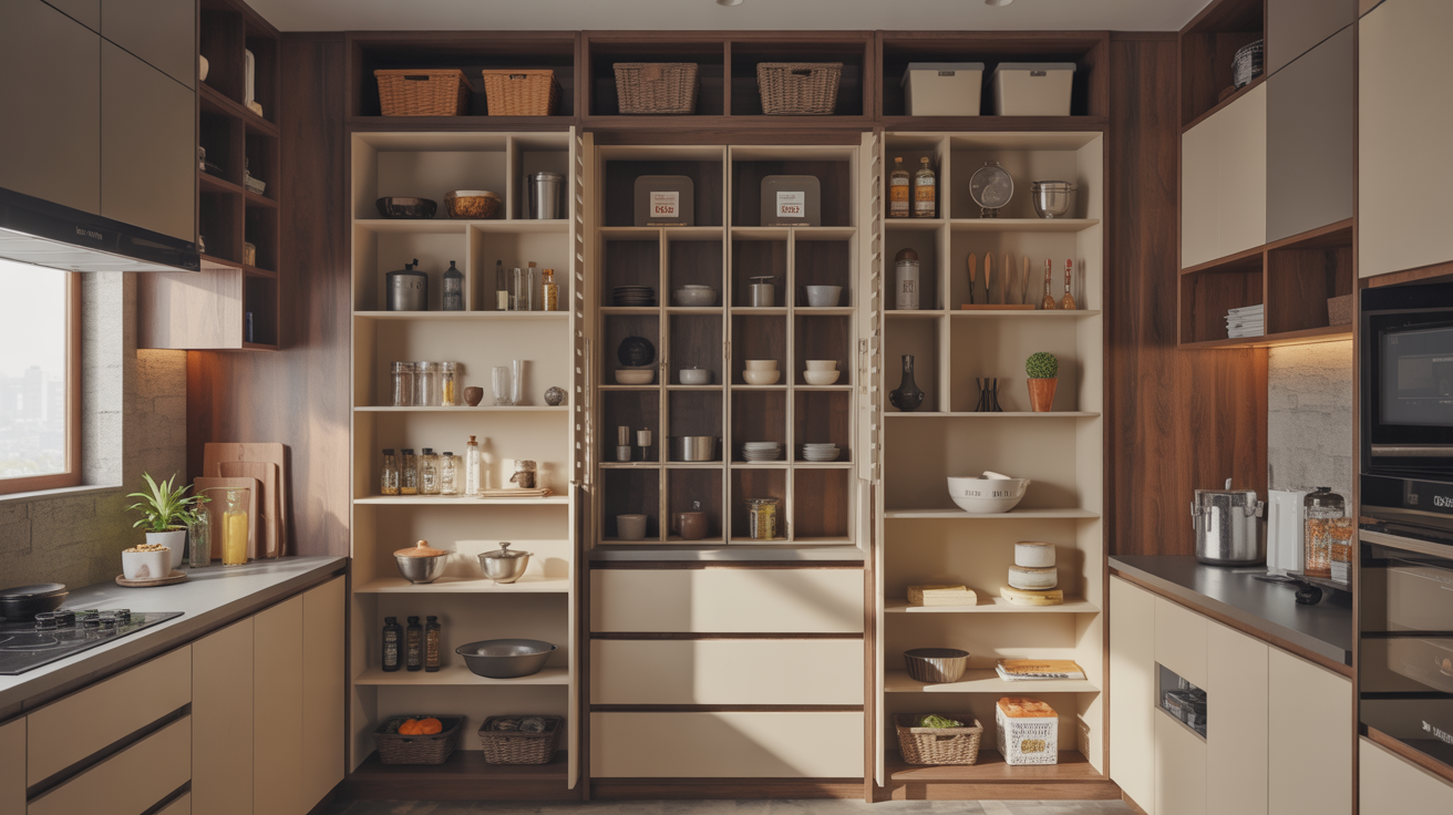 Kitchen Wardrobe Design That Sparks Joy and Warmth in 2026