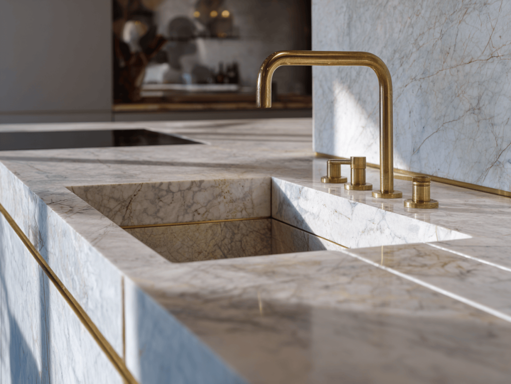 10 Best Kitchen Marble Design Ideas for Indian Homes
