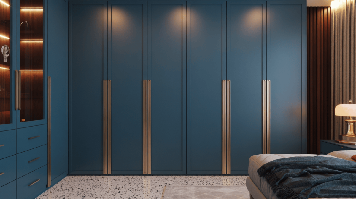 Wardrobe handle design ideas for modern Indian homes in 2025