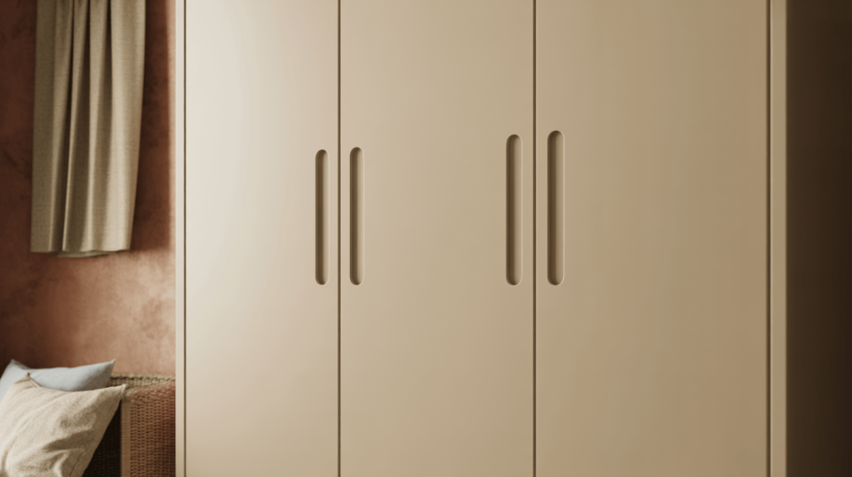 Wardrobe handle design ideas for modern Indian homes in 2025