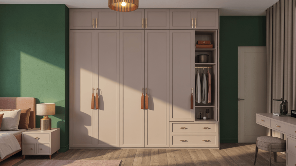 Wardrobe handle design ideas for modern Indian homes in 2025