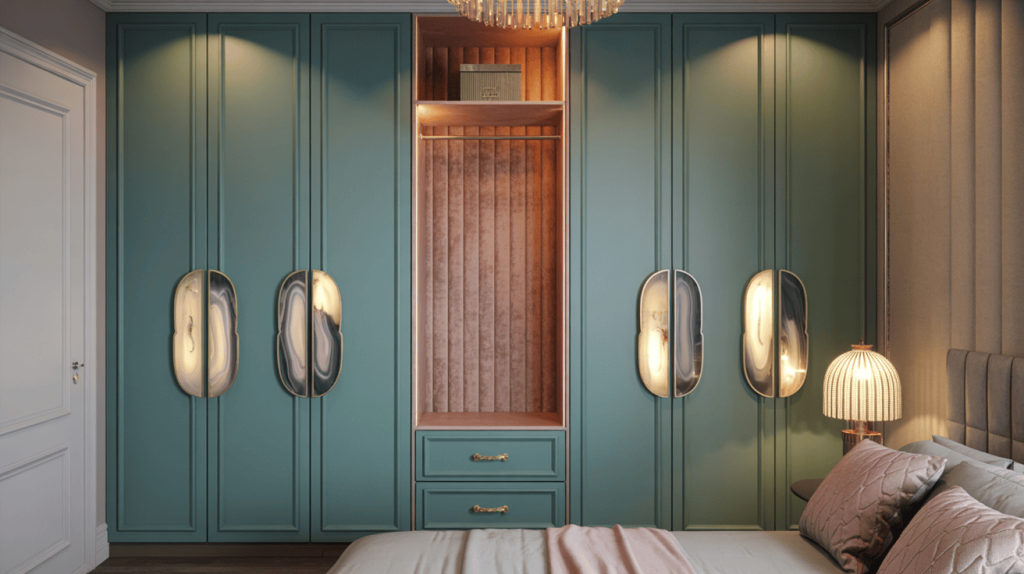 Wardrobe handle design ideas for modern Indian homes in 2025