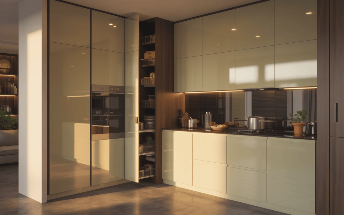 Modern Modular Kitchen Cabinets Design for Stylish Homes