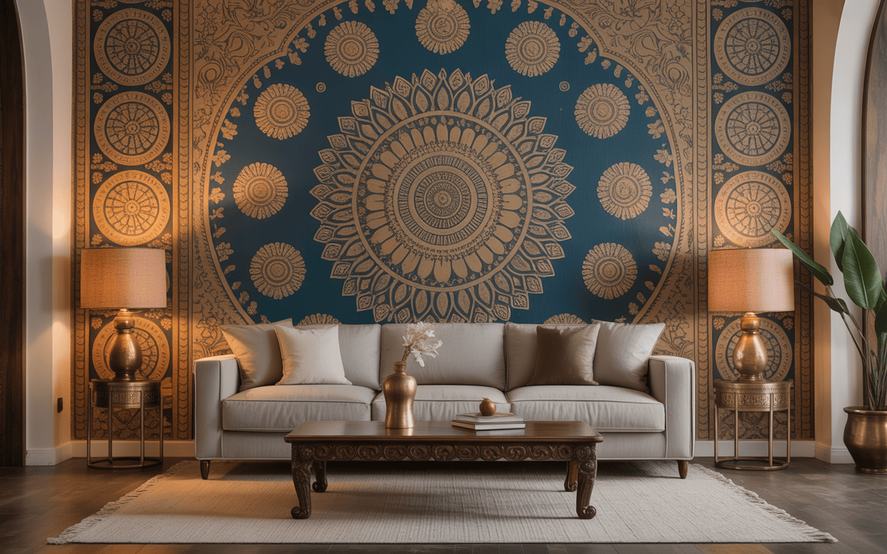 Wallpaper for Living Room with Modern and Classy Design Ideas