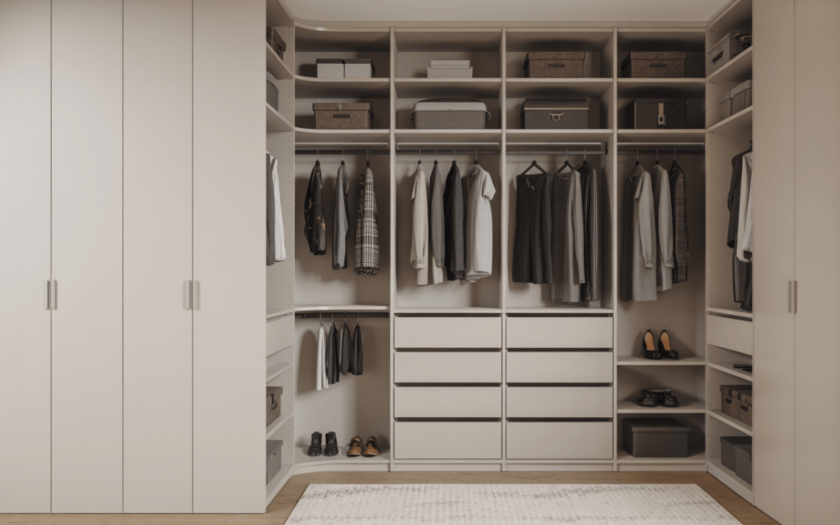 Walk In Closets for Modern Homes with Luxury Storage Features