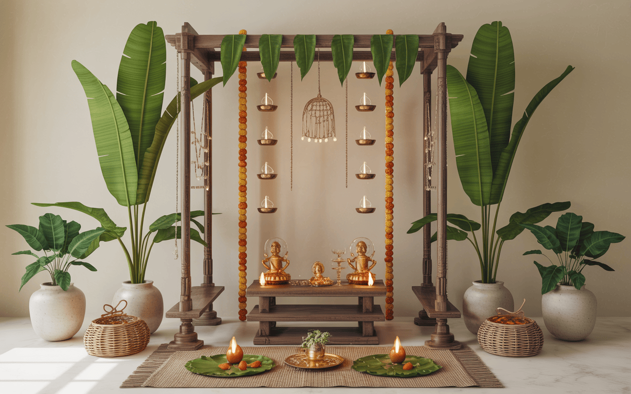 15 Navratri Mandir Decoration Ideas for a Festive 2025 Home Look