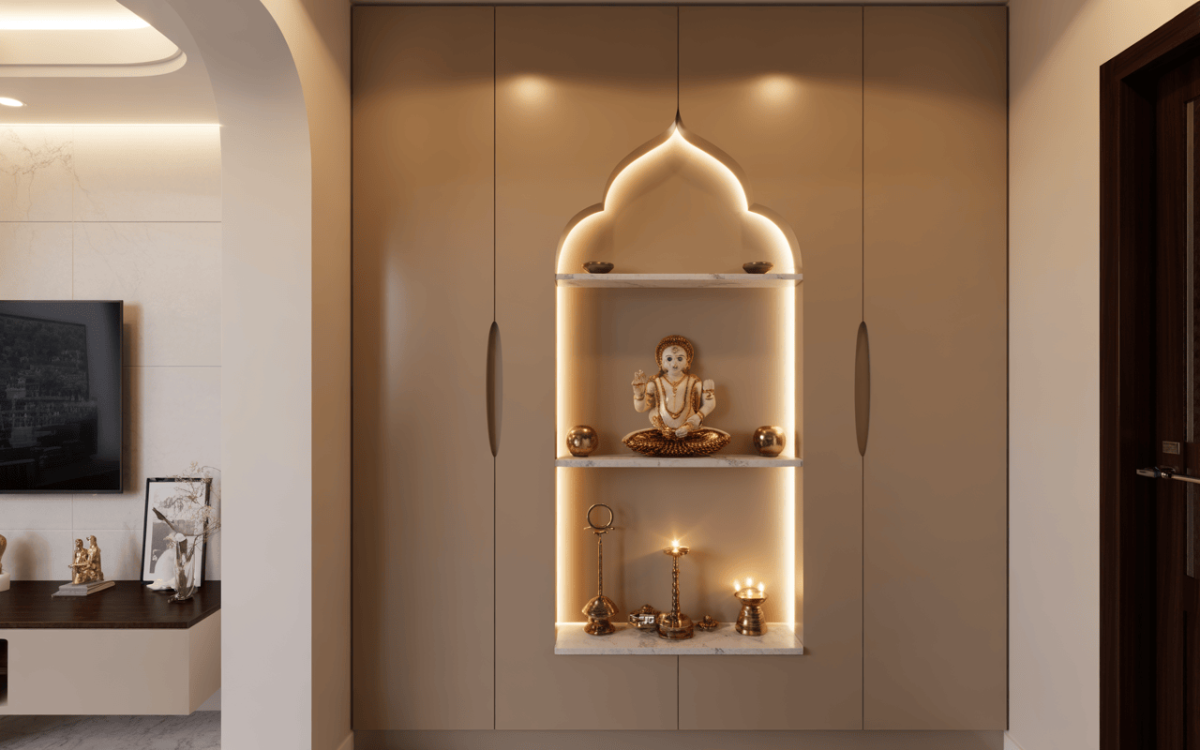 Home Temple Design for Peaceful and Stylish Indian Homes