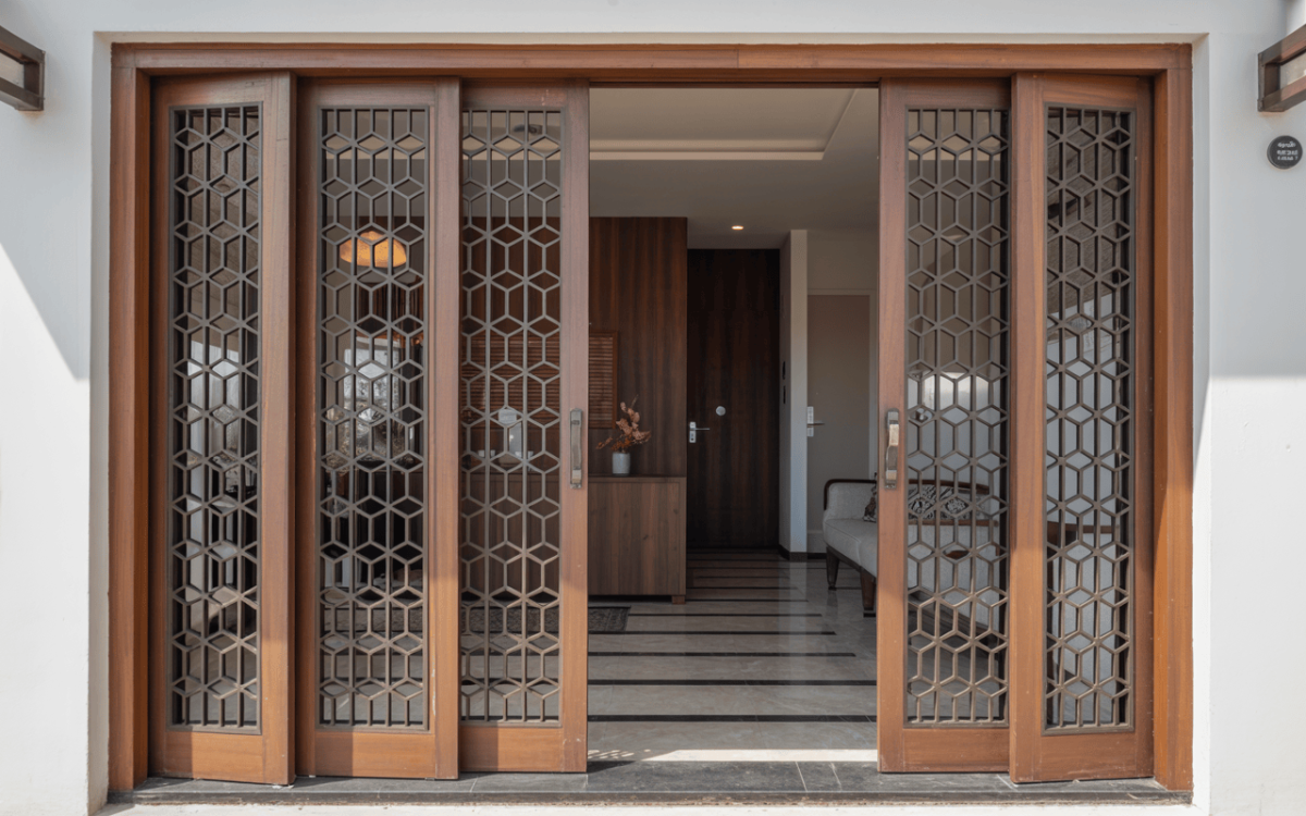 Wooden Safety Door Designs for Secure and Stylish Indian Homes
