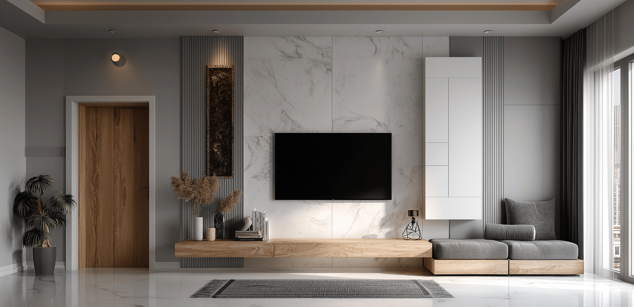 Modern TV Unit Designs for a Stylish and Functional Living Rooms