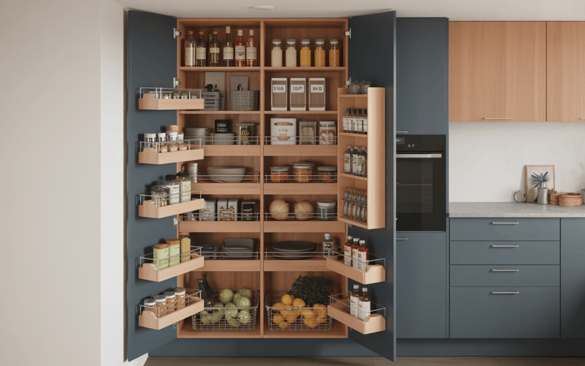 Pantry Unit Designs That Maximise Kitchen Space