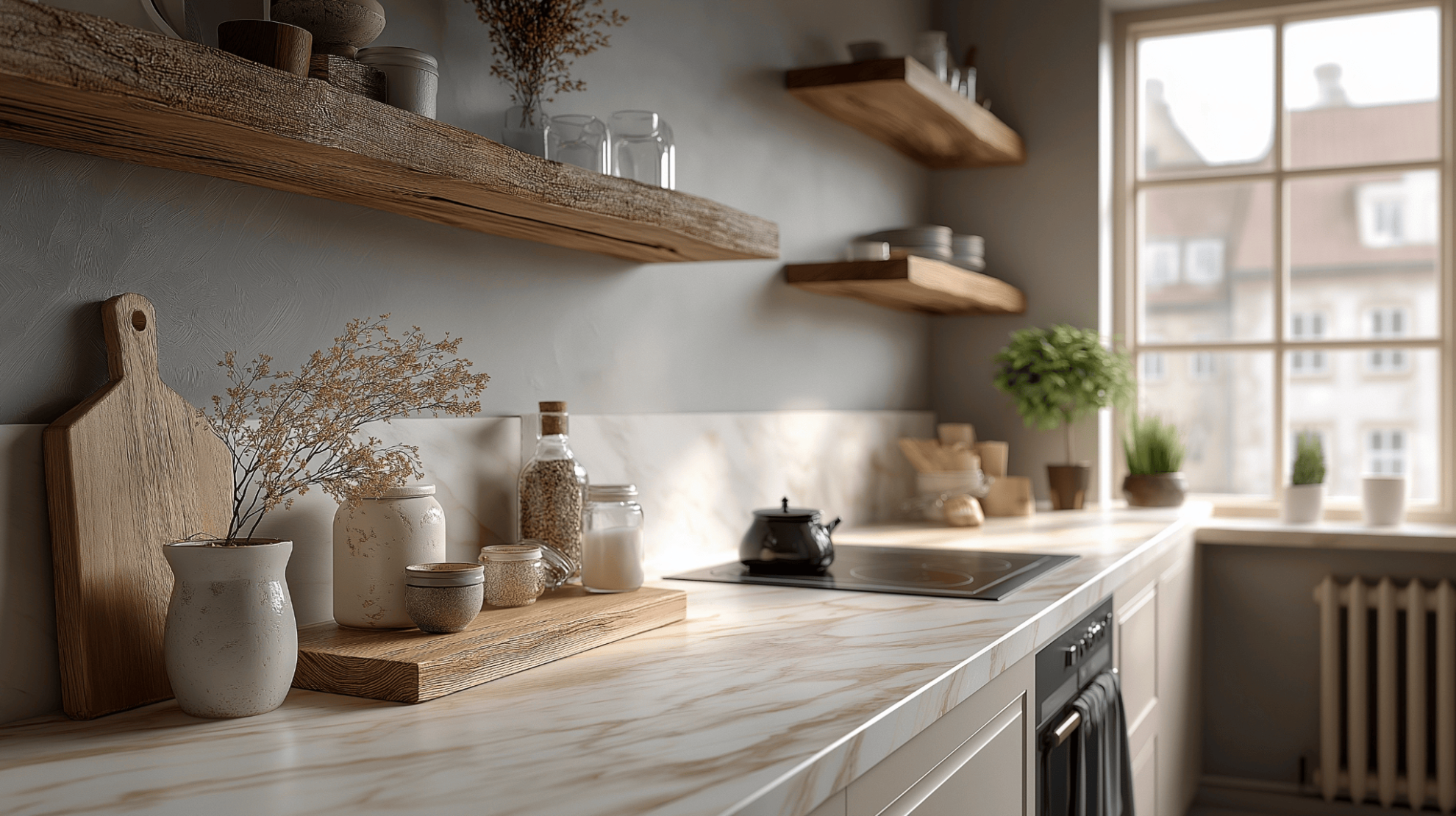 Kitchen Slab Designs That Transform Modern Indian Kitchens