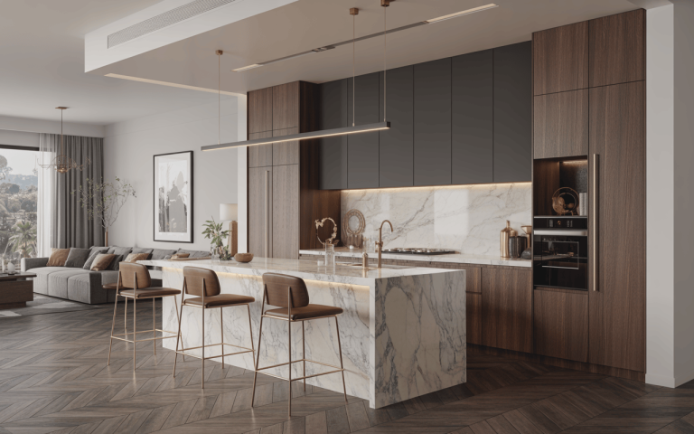 Semi Open Kitchen Designs for Modern Indian Homes