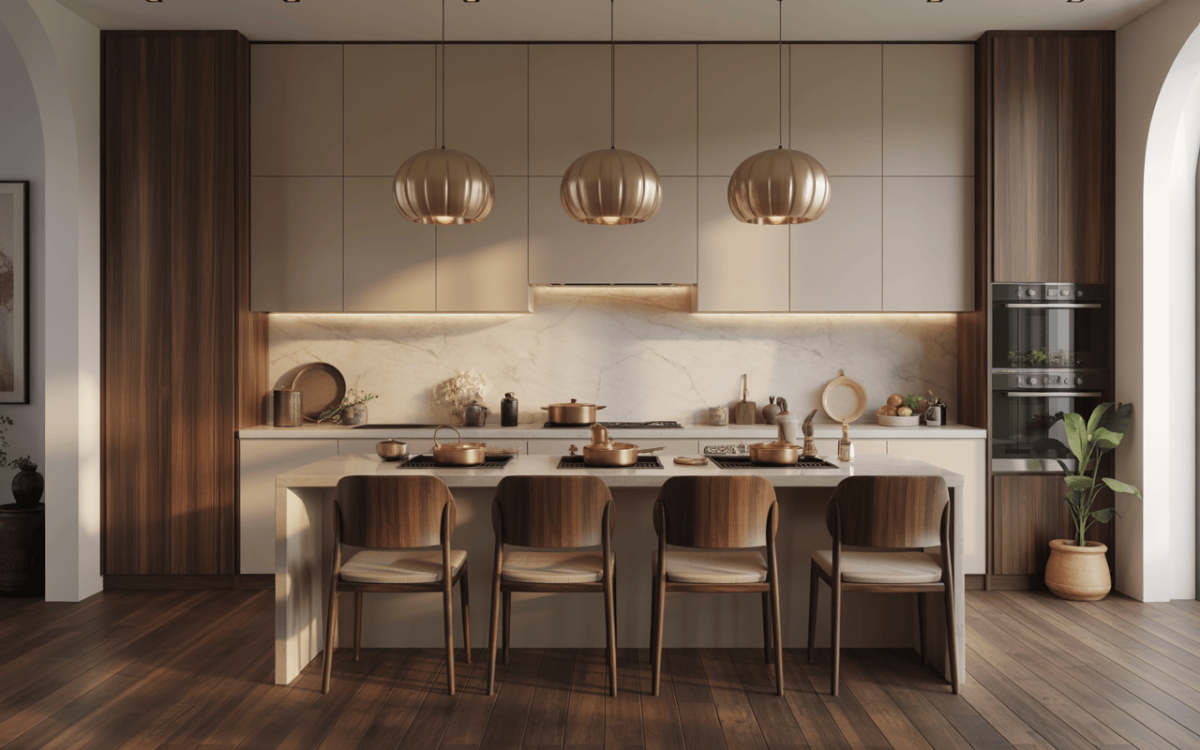 Semi Open Kitchen Designs for Modern Indian Homes