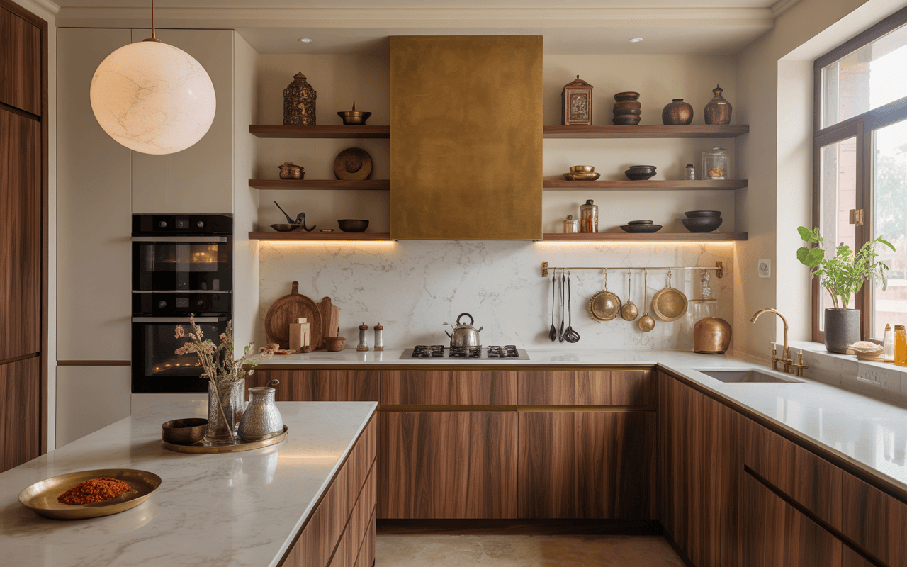 7 Normal Kitchen Designs for Indian Homes with Smart Layouts