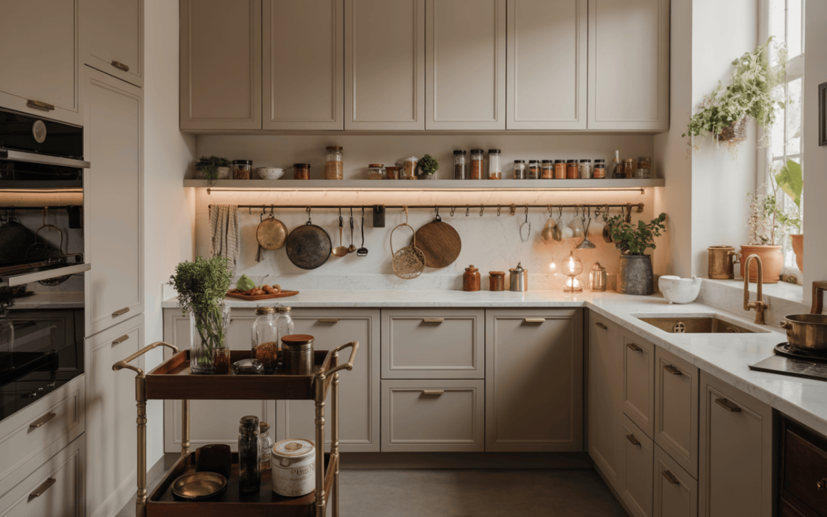 Small Kitchen Trolley Designs That Maximise Storage and Space