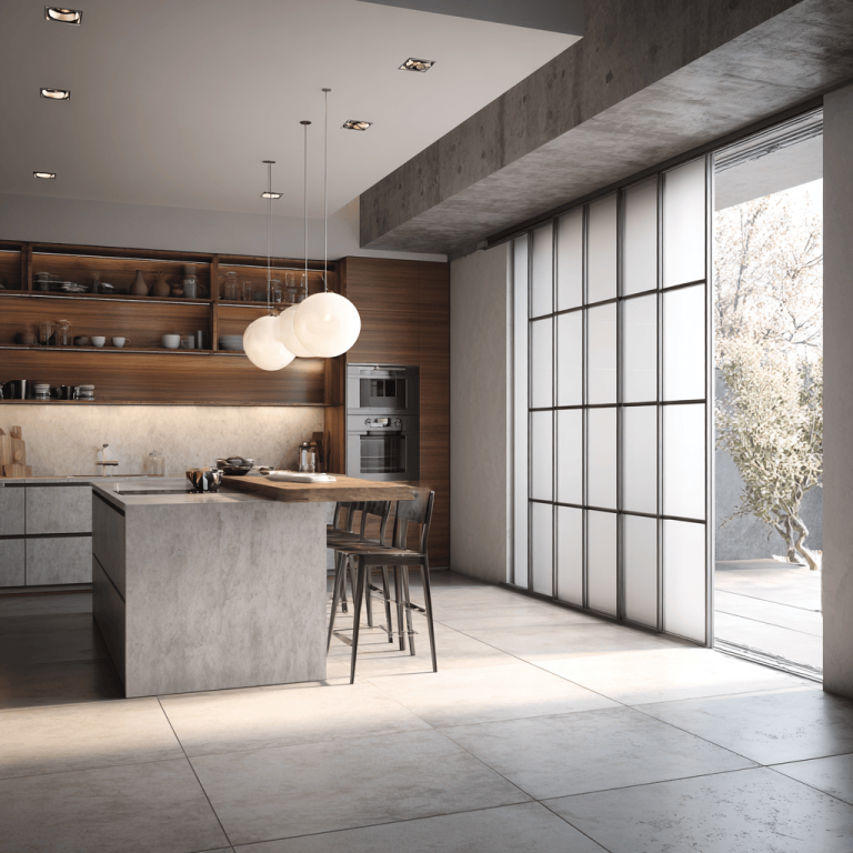 Kitchen Sliding Doors for Modern Homes That Save Space