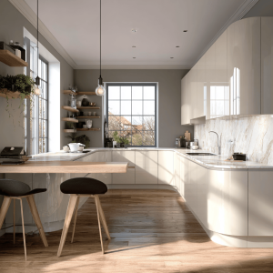 C Shaped Kitchen Designs for Stylish and Functional Homes